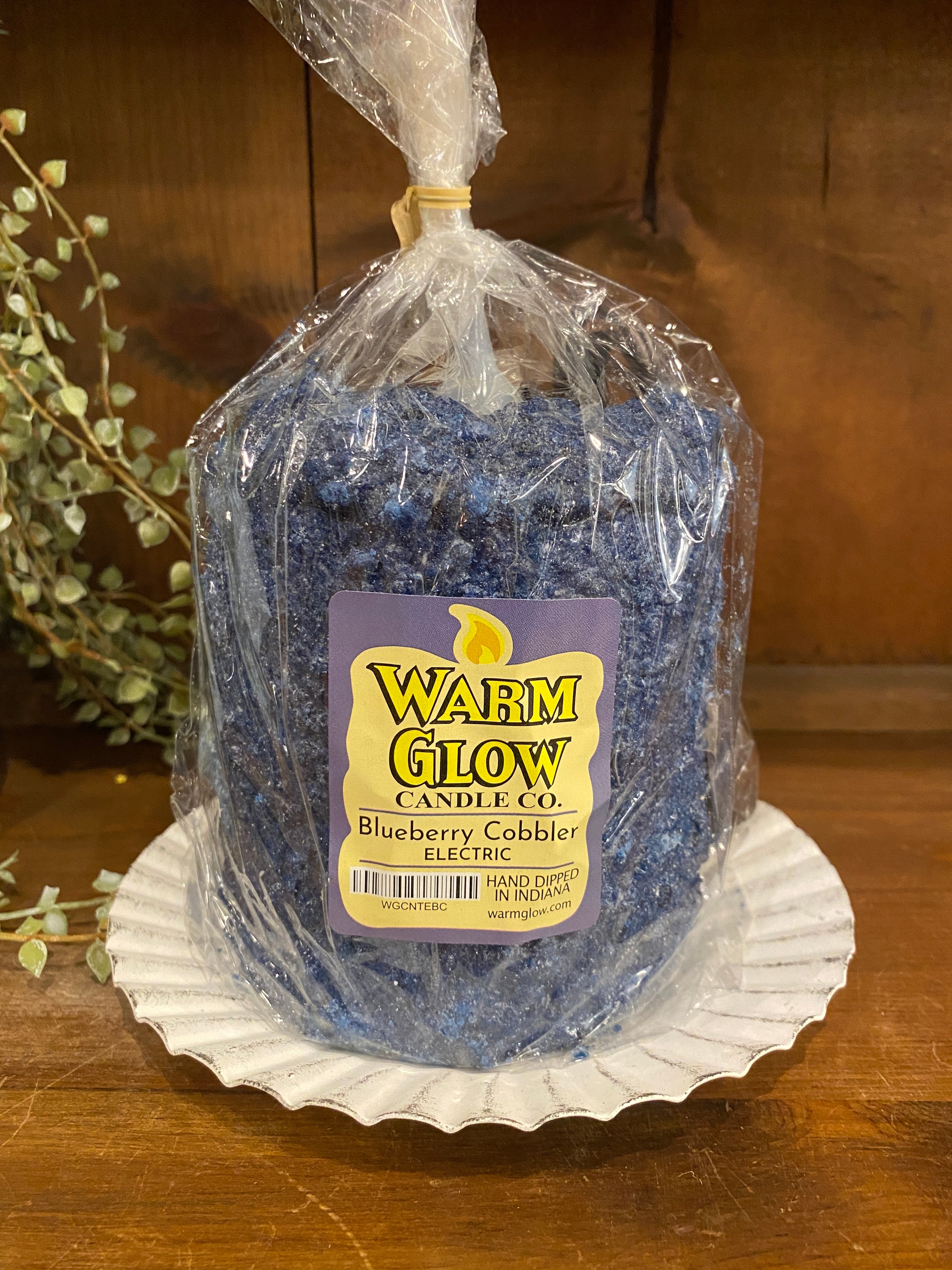 Blueberry Cobbler Electric Lamp by Warm Glo The Rustic Farmhouse